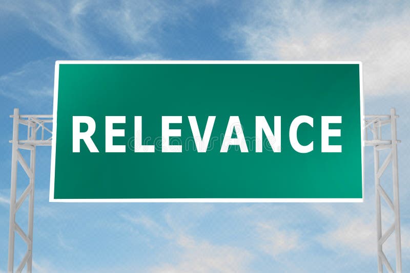 Relevance Sign Stock Illustrations – 952 Relevance Sign Stock ...