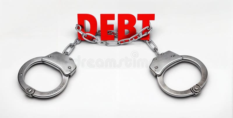 Financial Debt Handcuffs Stock Illustrations – 67 Financial Debt ...