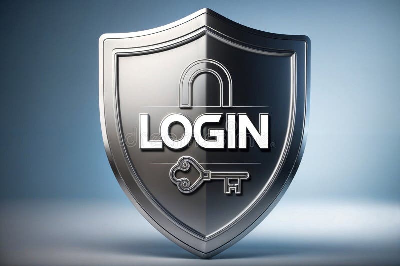 Login stock illustration. Illustration of business, mail - 19164702