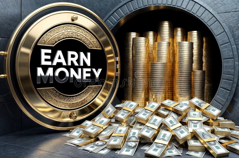 3d text cash stock illustration. Illustration of hanging - 21048101