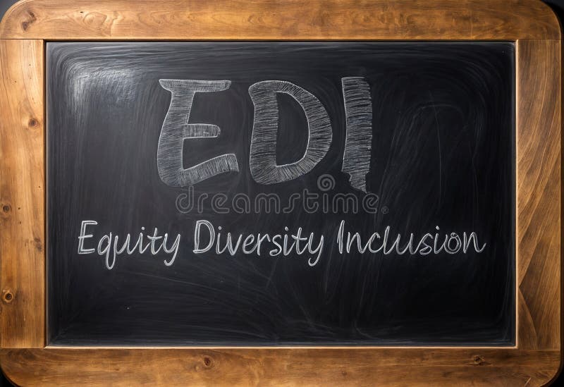 3d Render Illustration of Word Text EDI Which is Acronym of Equity ...