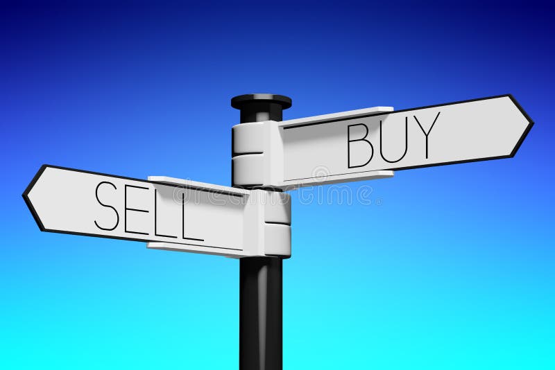 Buy and Sell Arrows Symbols Stock Vector - Illustration of trade ...