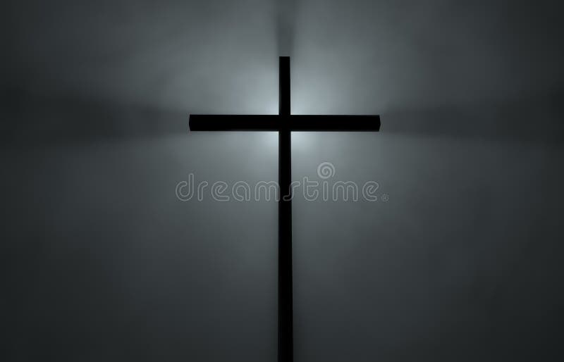 3d Illustration 3d Rendering Catholic Catholics Cross Perspective Wind ...
