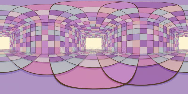 3d Illustration, 3d Rendering, Vr 360 Panorama Abstract Images of the ...