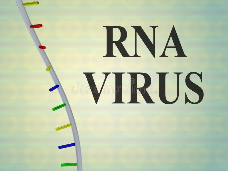 RNA VIRUS - Genetic Concept Stock Illustration - Illustration of cell ...