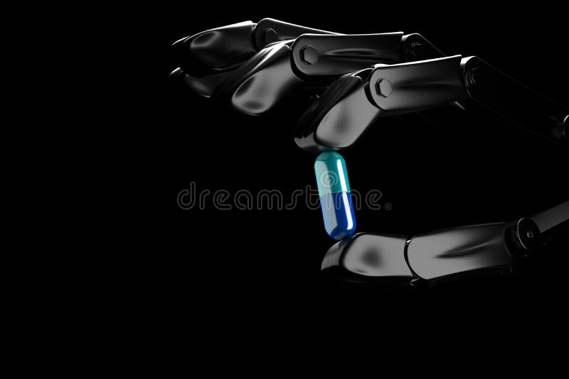 Medical Pill Robot Stock Illustrations – 177 Medical Pill Robot Stock ...