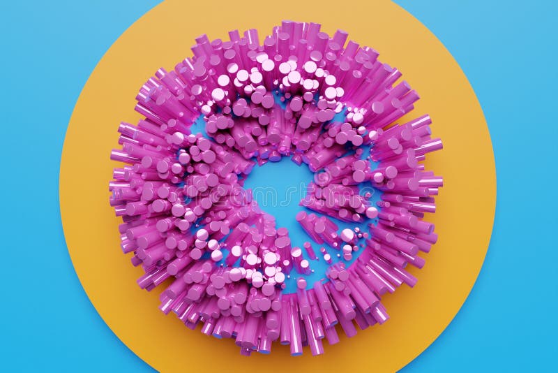 3d illustration stock illustration. Illustration of architecture ...