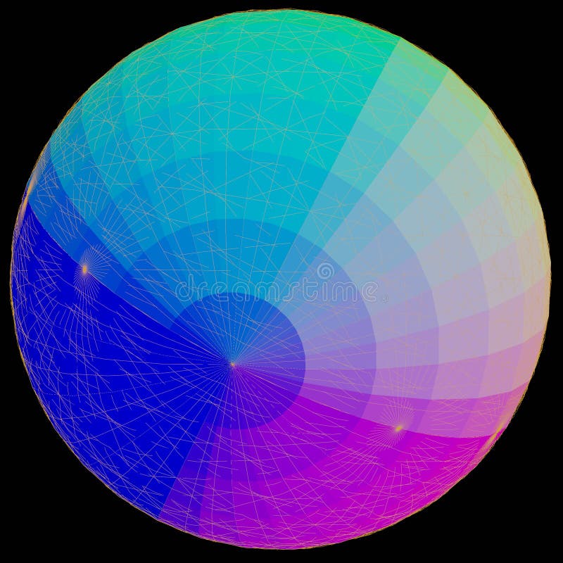 Seamless 3D Illustration, Round Shape Texture Background, Space Light ...