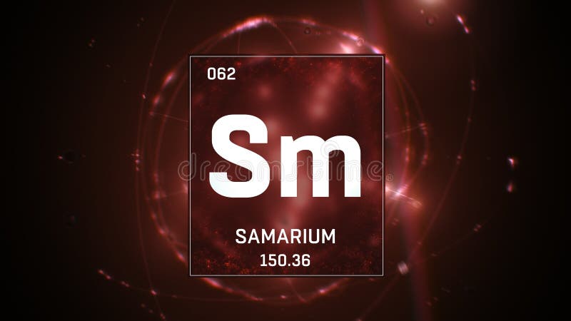 Samarium Atom