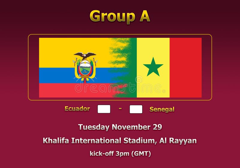 3d Illustration Schedule of World Cup Qatar 2022 Editorial Image ...