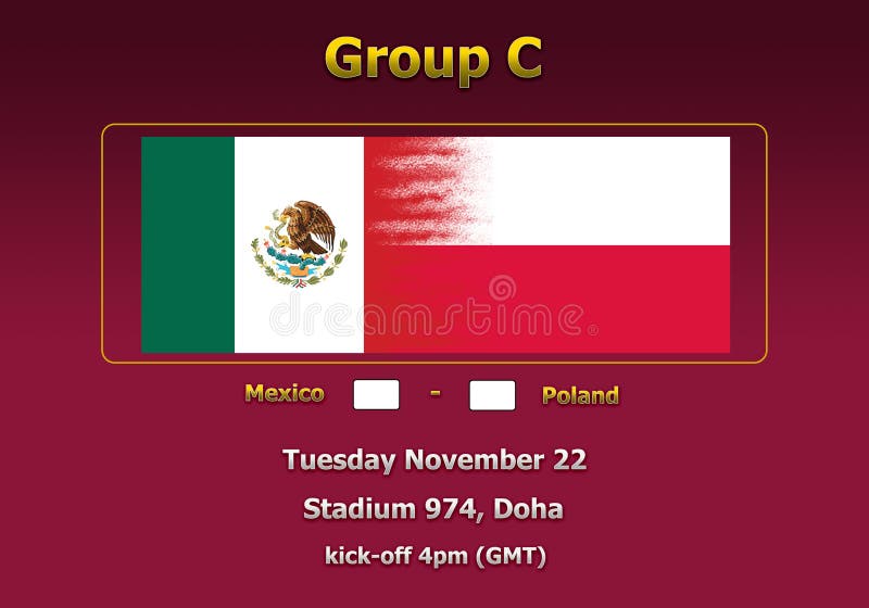 3d Illustration Schedule of World Cup Qatar 2022 Editorial Image ...