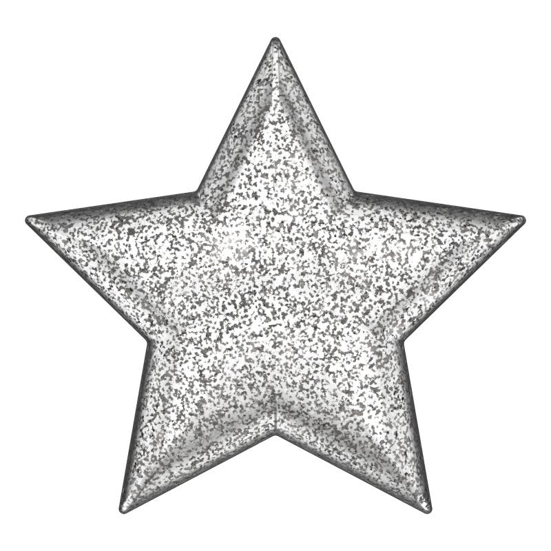 Stone star. stock illustration. Illustration of white - 35994857