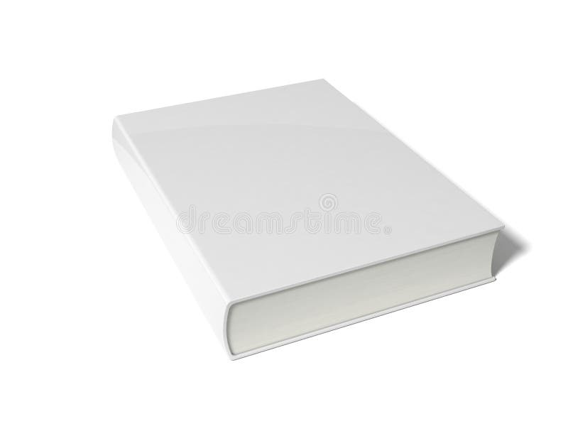 3d Illustration of Simple Book. Stock Illustration - Illustration of ...