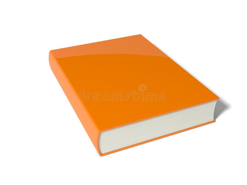 3d Illustration of Simple Book. Stock Illustration - Illustration of ...