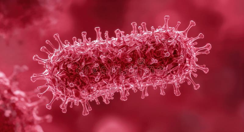 Virus Particle Conceptual Structure Clipping Path Included Stock ...