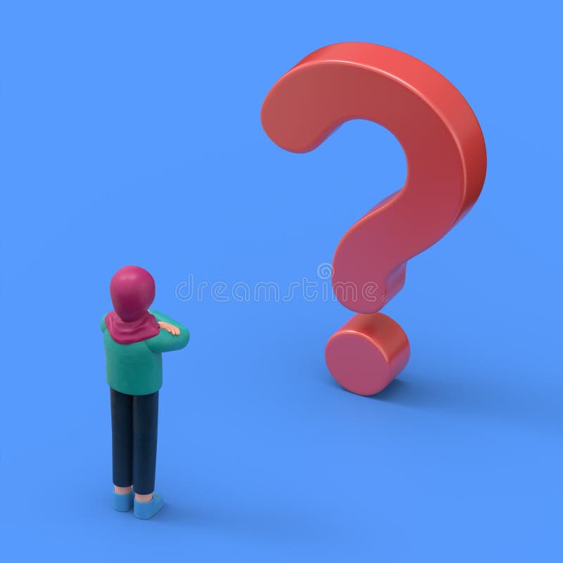 3d Person Blue Question Mark Stock Illustrations – 568 3d Person Blue ...