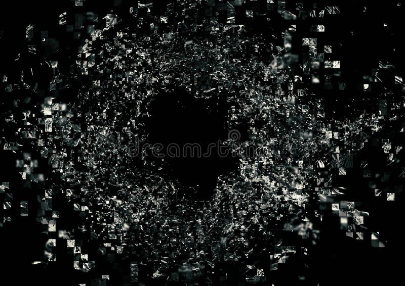 3d Illustration of Smoke and Debris Flying from the Impact of an ...