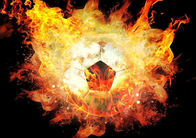 Soccer Flaming Ball Background Stock Photos - Free & Royalty-Free Stock ...