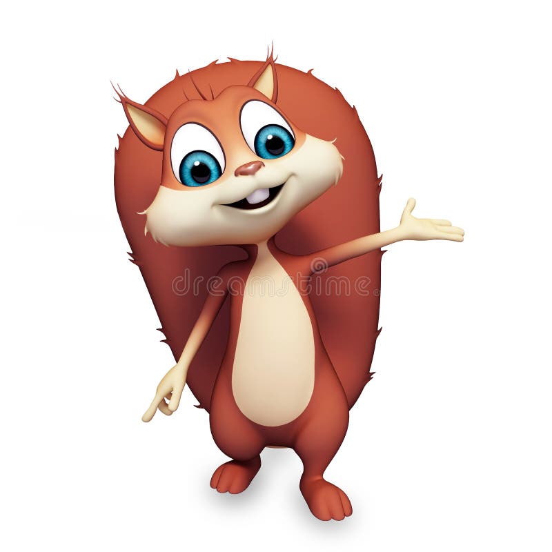 Squirrel Pointing Stock Illustrations – 124 Squirrel Pointing Stock ...