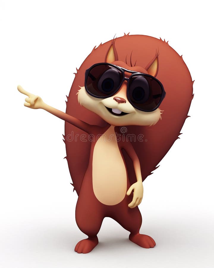 Squirrel Wearing Goggles Stock Illustrations – 29 Squirrel Wearing ...