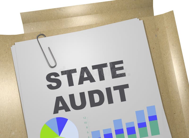 State Audit concept stock illustration. Illustration of preparation ...