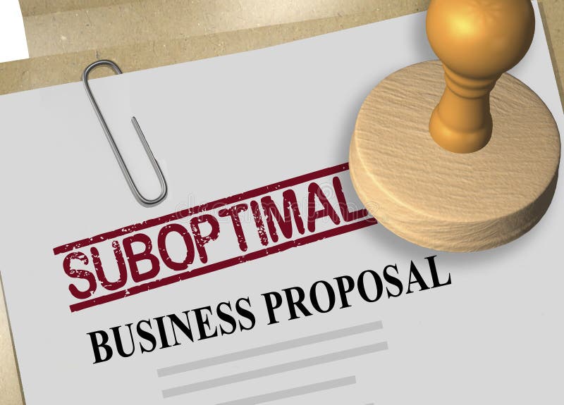 SUBOPTIMAL - Evaluative Concept Stock Illustration - Illustration of ...