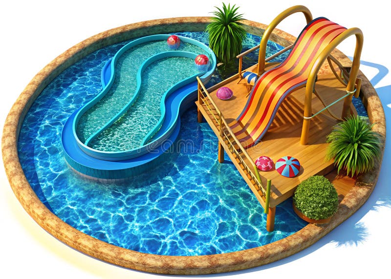 Pool Slide Stock Illustrations – 5,370 Pool Slide Stock Illustrations ...