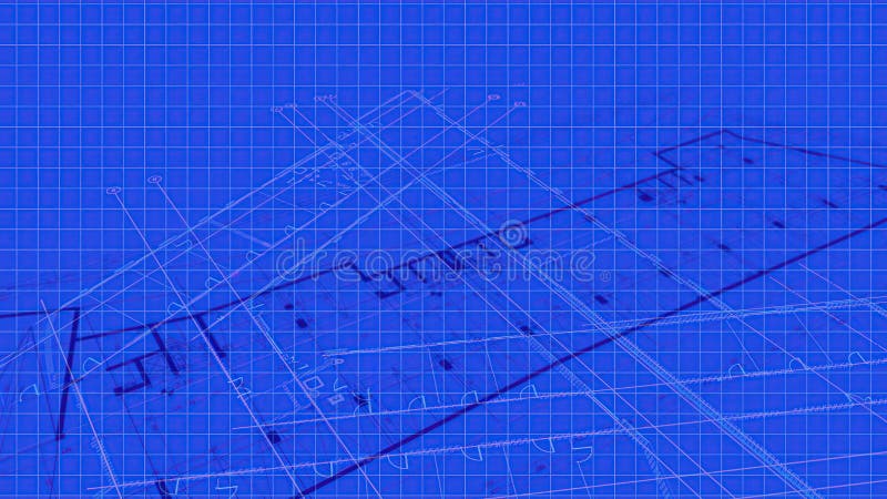 Technical Drawing of Floor Design Being Drawn with Great Detail and ...