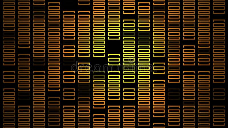Technology Interface Computer Data Digital Screen Stock Illustration ...