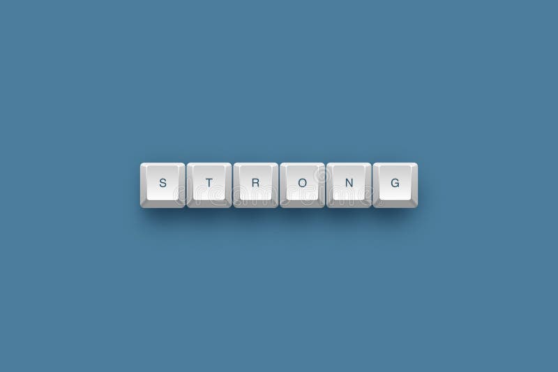 Button with Strong Access Code To Commemorate Password Day, Vector ...