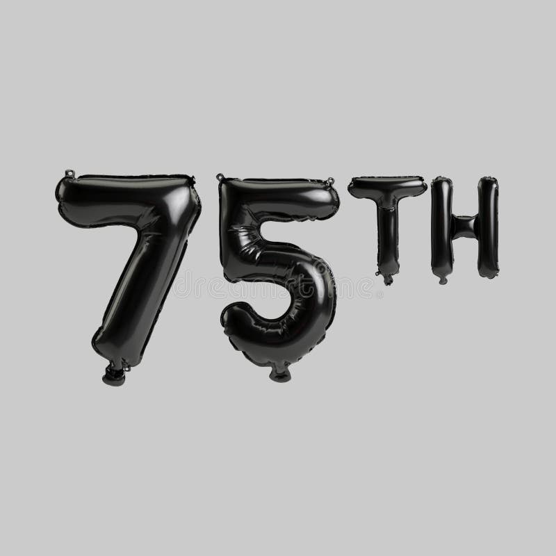 3d 75th Anniversary Stock Illustrations – 62 3d 75th Anniversary Stock ...