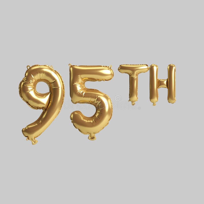 Happy 95 Birthday Balloons Stock Illustrations – 62 Happy 95 Birthday ...