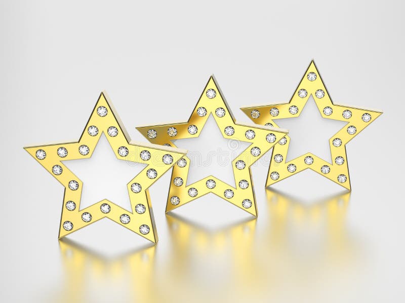3d Three Gold Stars Stock Illustrations – 867 3d Three Gold Stars Stock ...