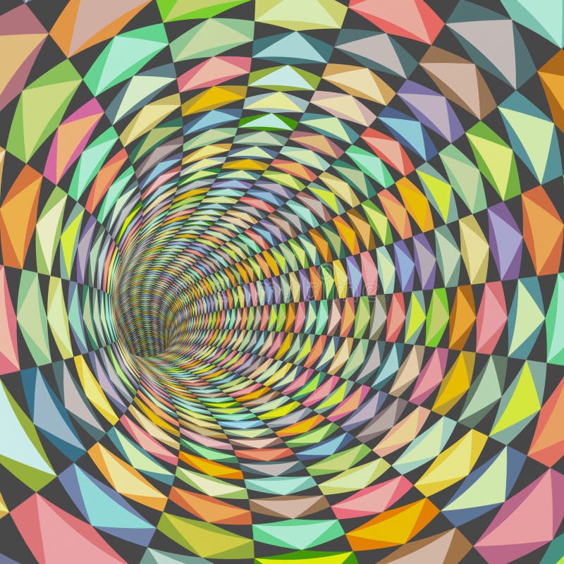 3d Tiled Tunnel in Gradient Black and White Stock Illustration ... 3d Tiled Tunnel in Gradient Black and White Stock Illustration ...