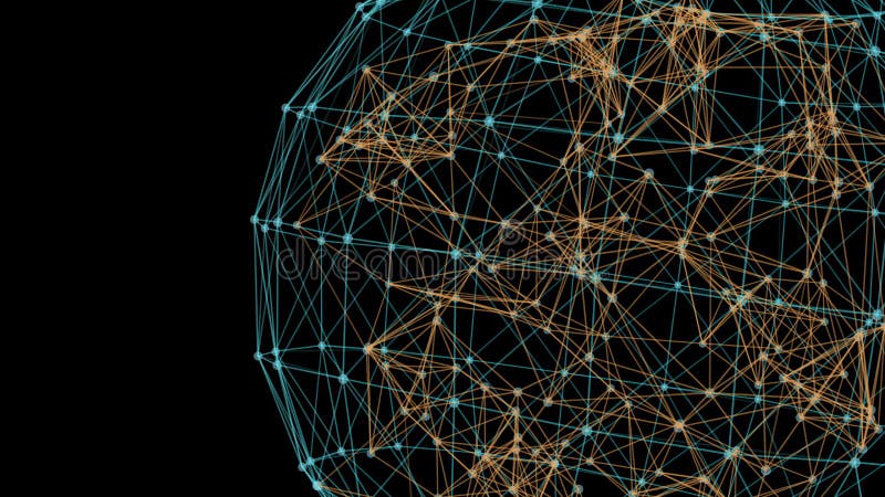 Triangles Fantasy Abstract Technology and Engineering Stock ...