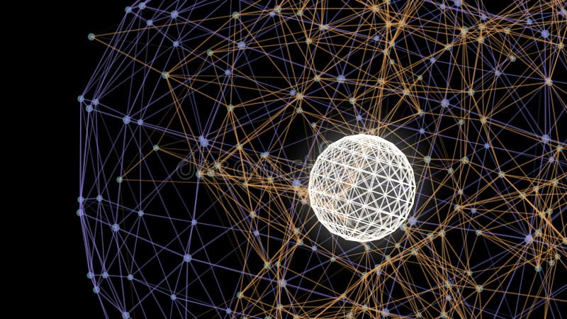 Triangles Fantasy Abstract Technology and Engineering Stock ...