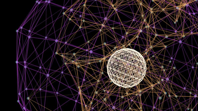 Triangles Fantasy Abstract Technology and Engineering Stock ...