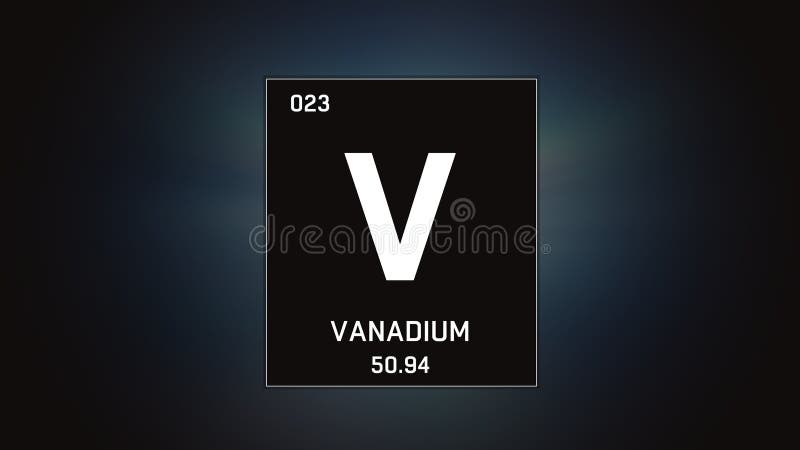 Periodic Table Vanadium Stock Illustrations – 227 Periodic Table ...