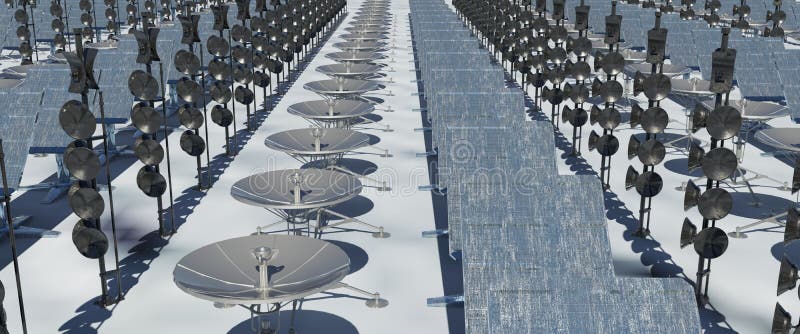 Radar base stock illustration. Illustration of army - 253419256