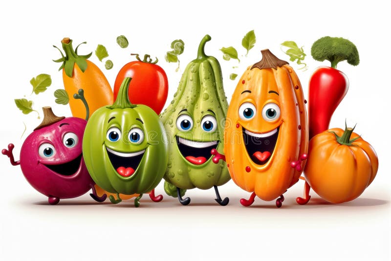 Dancing Vegetables Stock Illustrations – 252 Dancing Vegetables Stock ...