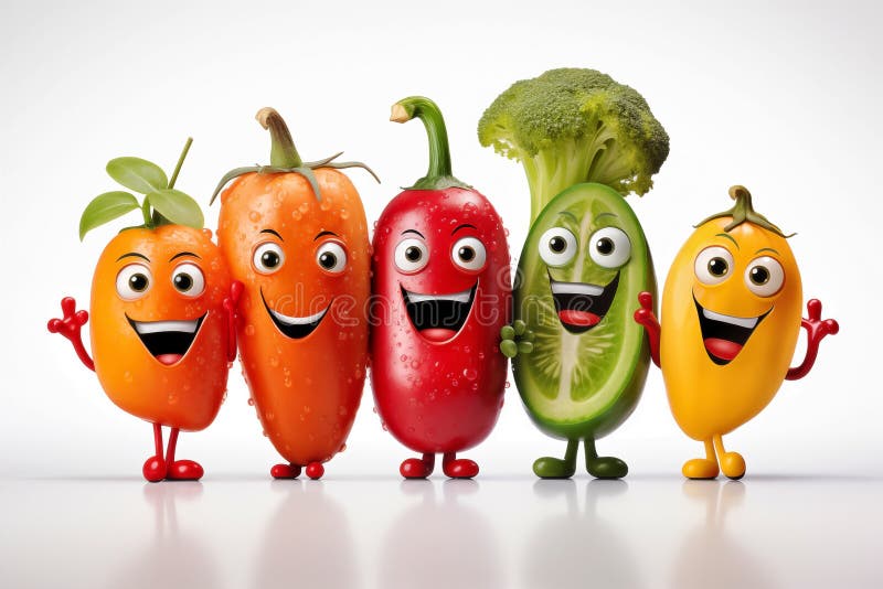 Dancing Vegetables Stock Illustrations – 345 Dancing Vegetables Stock ...