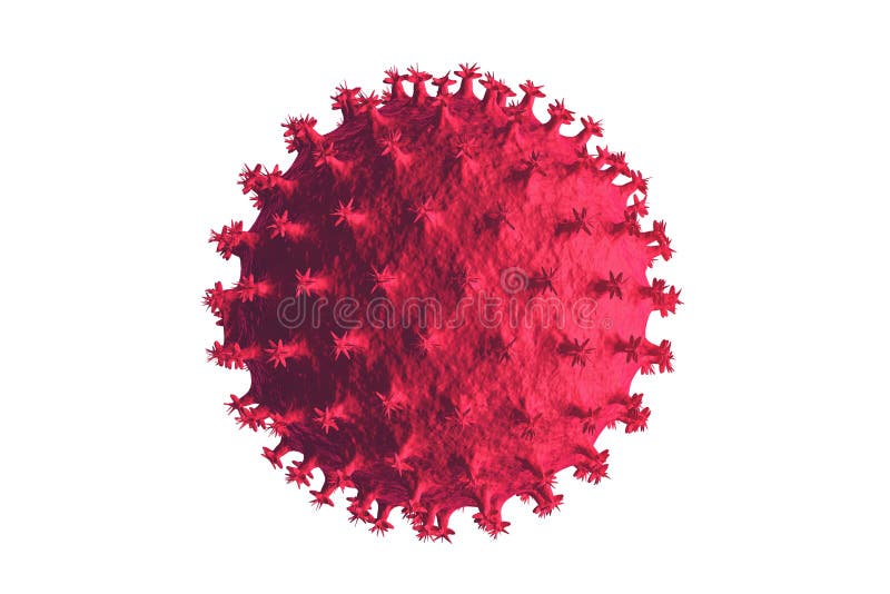 Virus cell stock illustration. Illustration of human - 187648638