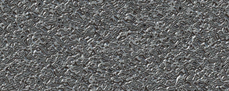 Wavy Abstract Liquid Mercury Texture Background Stock Illustration ...