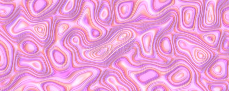 Wavy Pink Abstract Background Stock Illustration - Illustration of ...