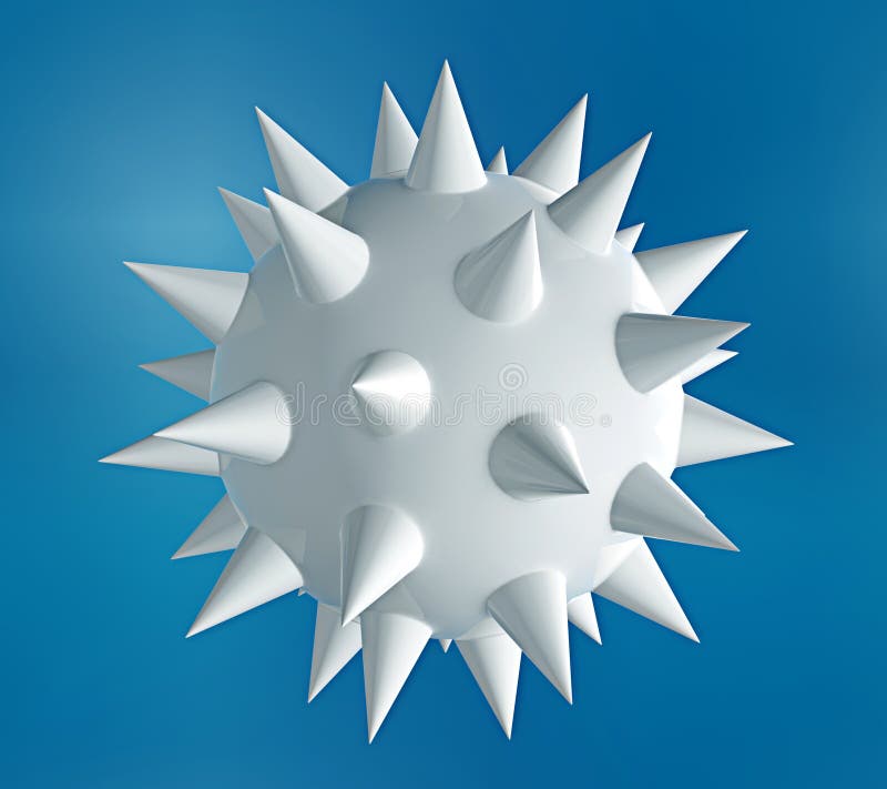 Spiked Sphere Stock Illustrations – 103 Spiked Sphere Stock ...