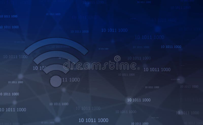 2d Illustration WIFI Symbol Sign, WIFI Internet Network Connection ... 2d Illustration WIFI Symbol Sign, WIFI Internet Network Connection ...