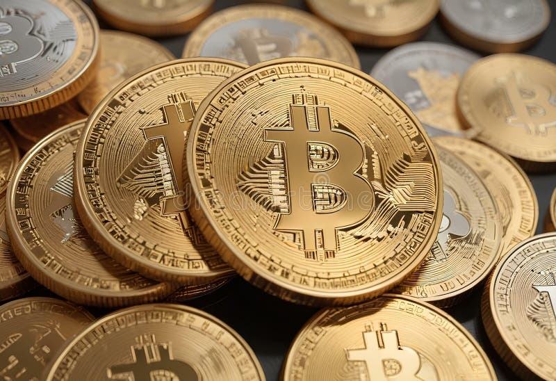 3d Illustrative Image of Bitcoin Currency Stock Illustration ...