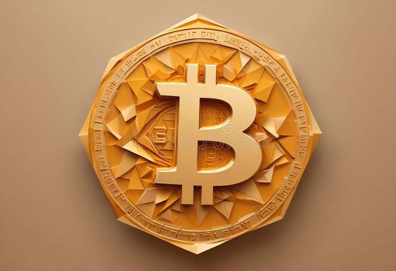 3d Illustrative Image of Bitcoin Currency Stock Illustration ...