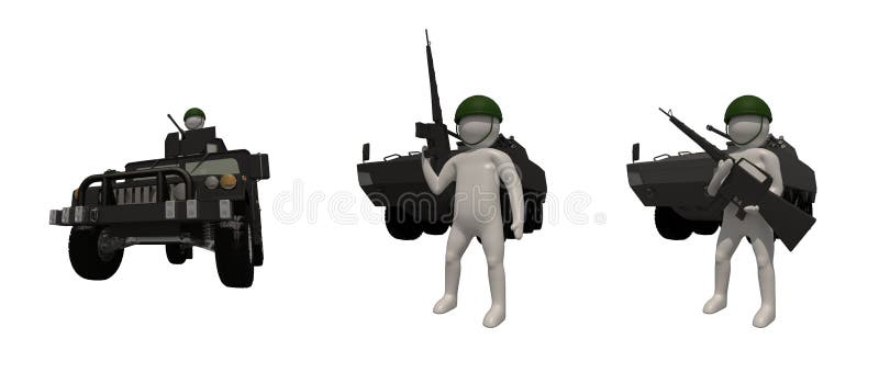 3d Illustrator, 3d Rendering of the White Character on White Backgroud ...