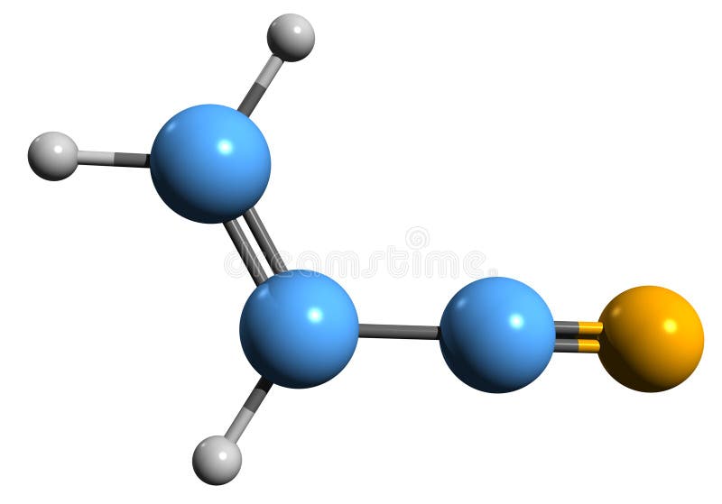 Acrylonitrile Lewis Structure